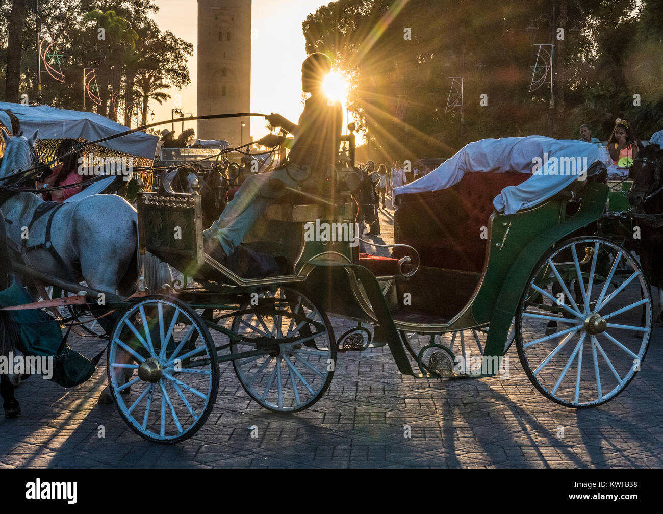 Horse drawn caleche hi-res stock photography and images - Alamy