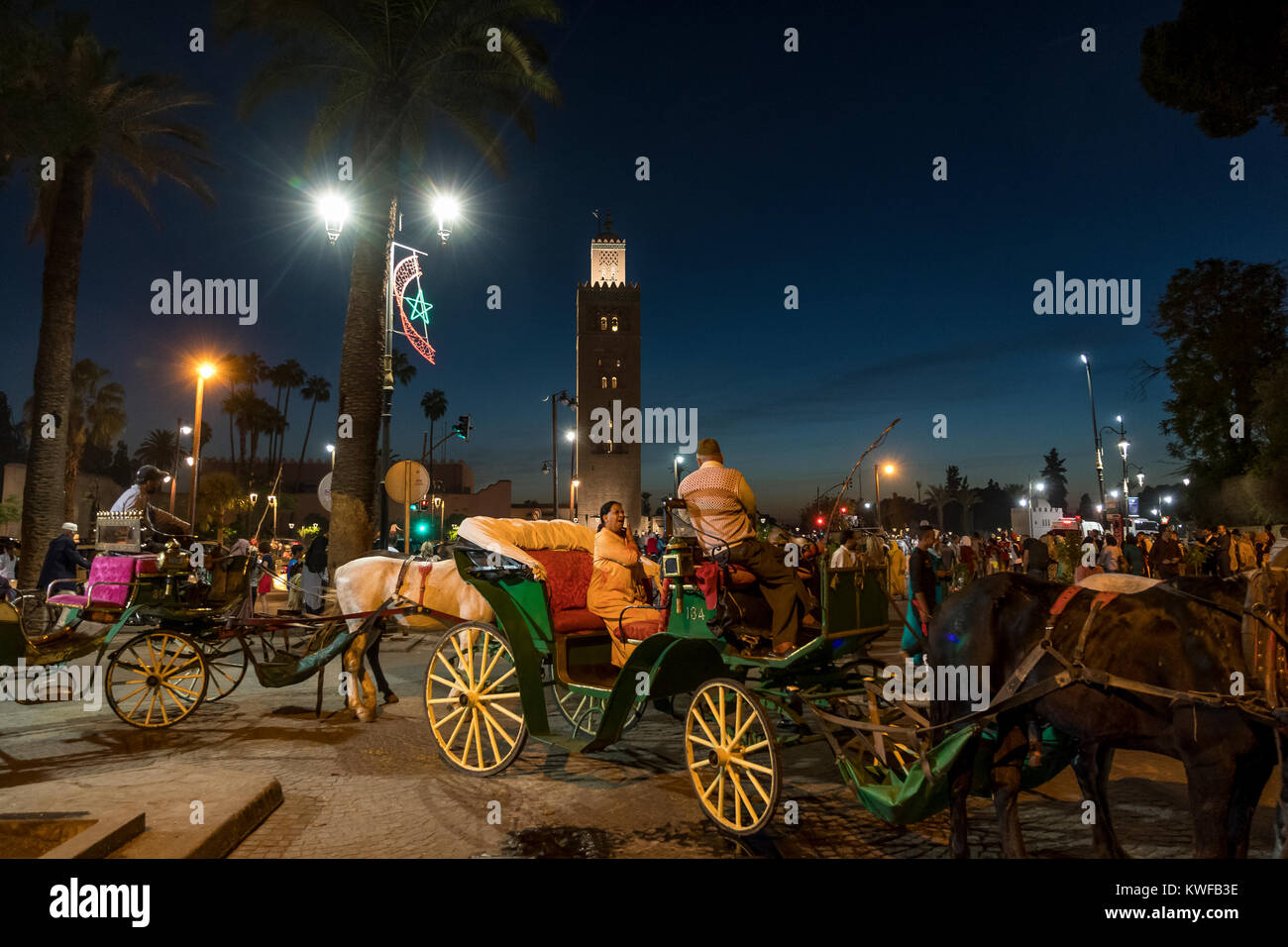Horse Drawn Carriage And Mosque High Resolution Stock Photography and ...