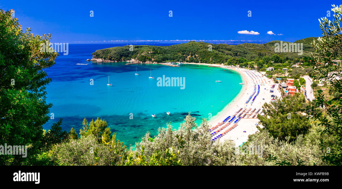 Parga greece valtos beach hi-res stock photography and images - Alamy