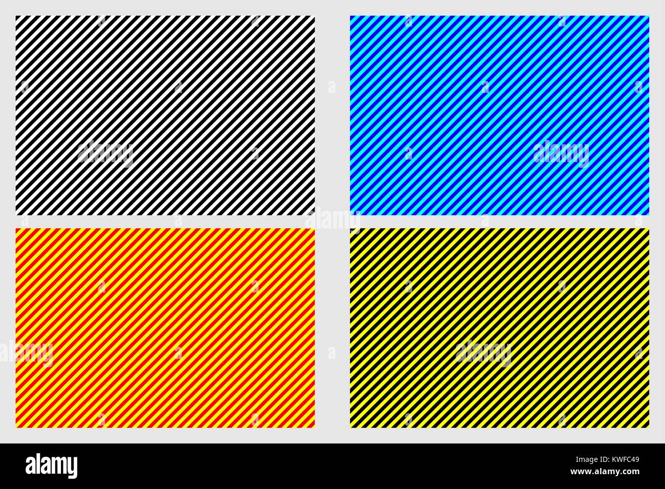 Simple striped background - color set Stock Vector Image & Art - Alamy