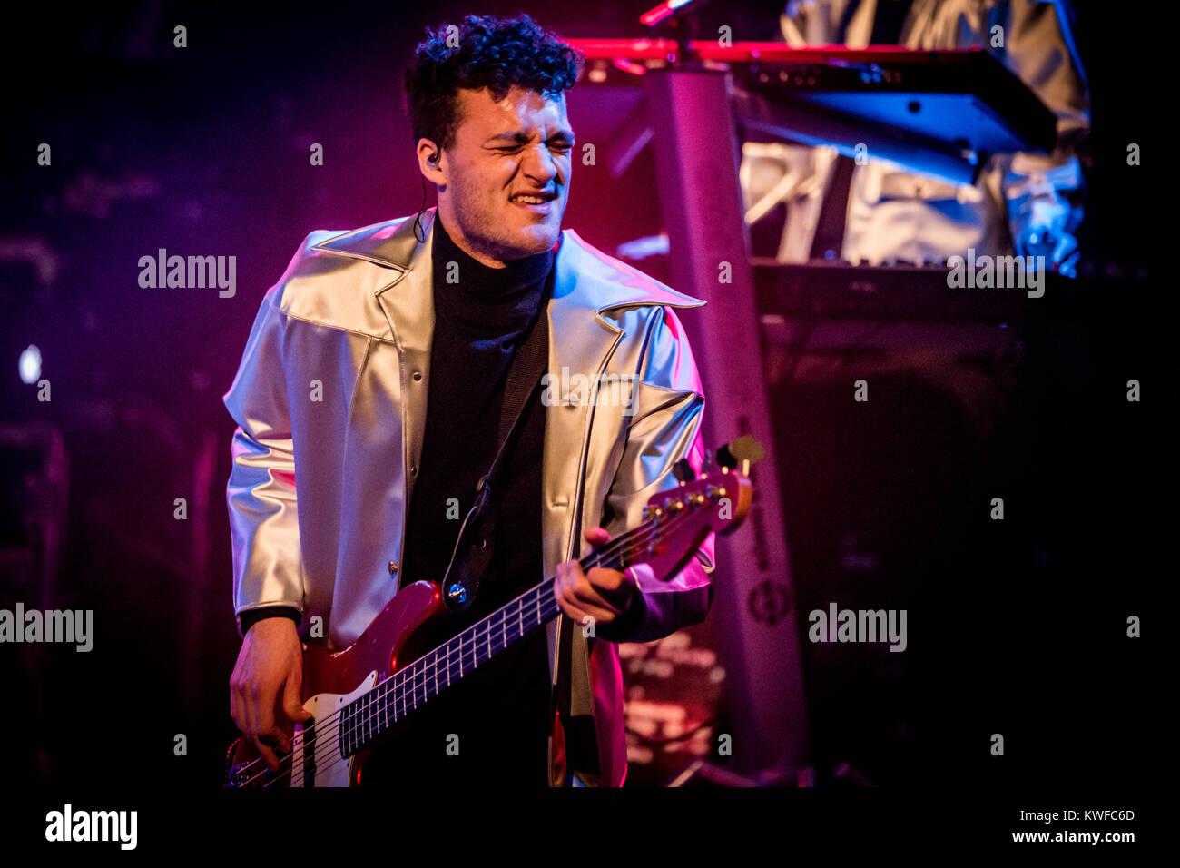 The Danish R&B trio and pop band Scarlet Pleasure consists of Emil Goll ...