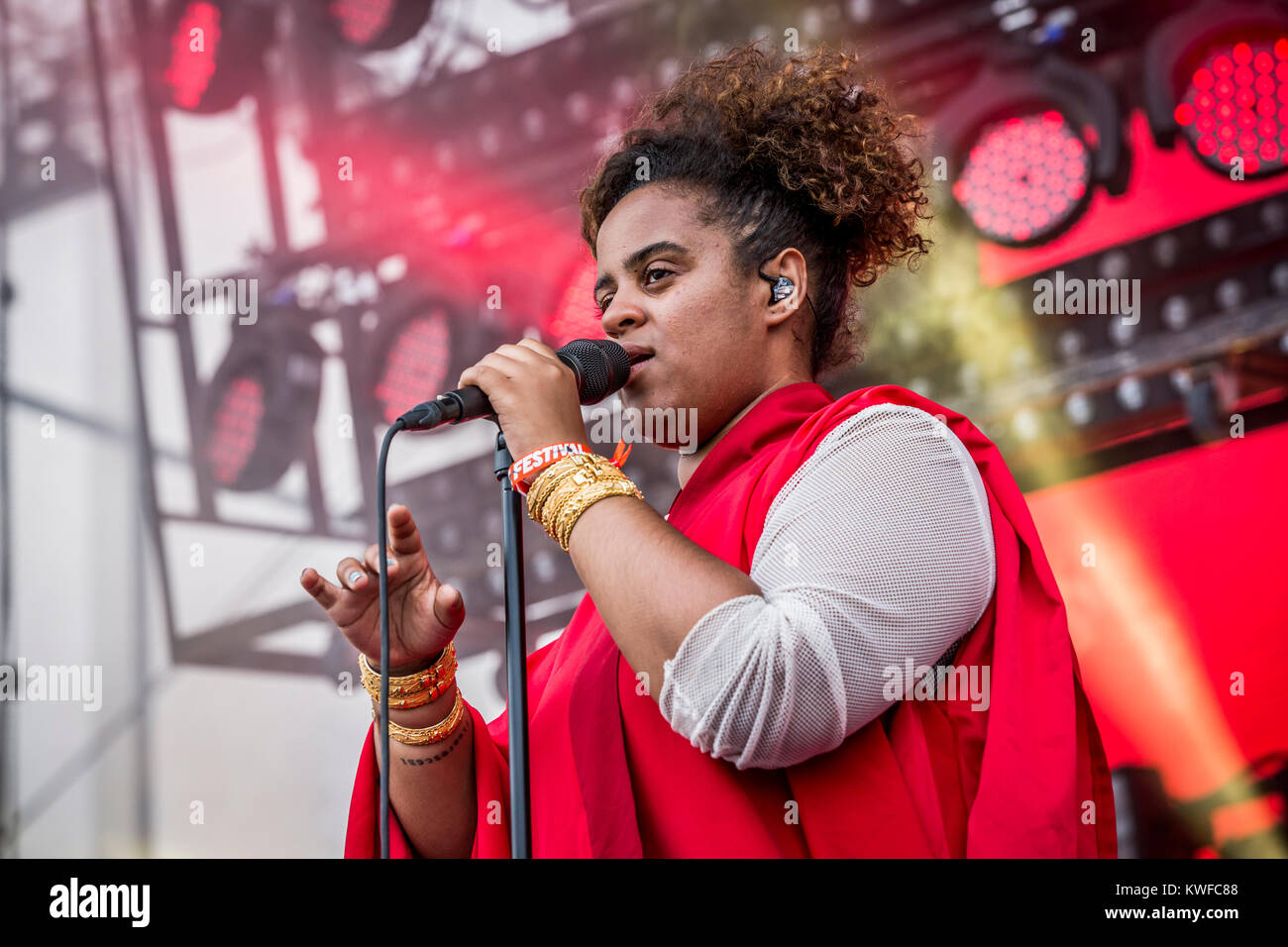 The Swedish singer and recording artist Seinabo Sey performs a live ...