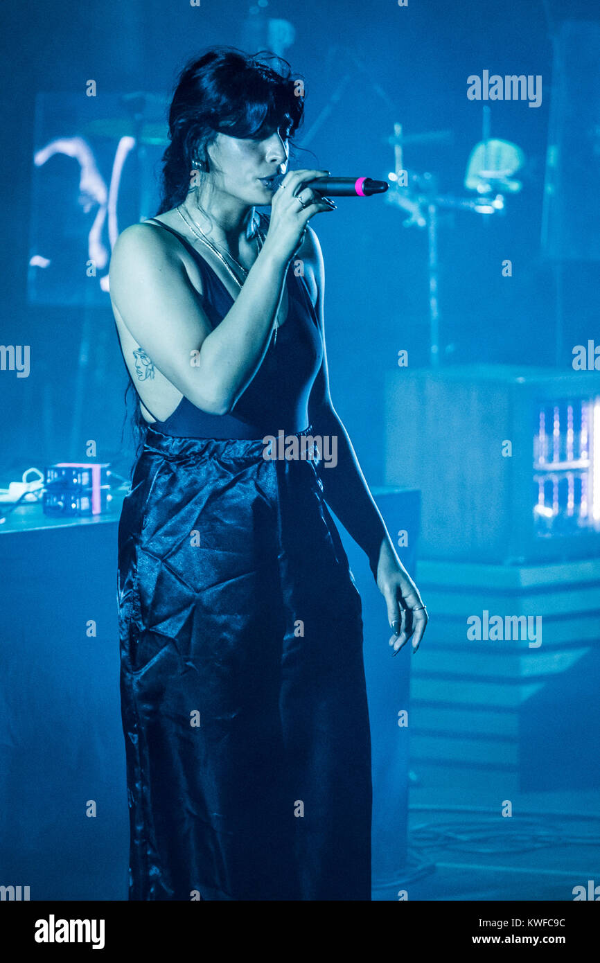 The Iranian singer Sevdaliza performs live at a Red Bull Music Academy ...