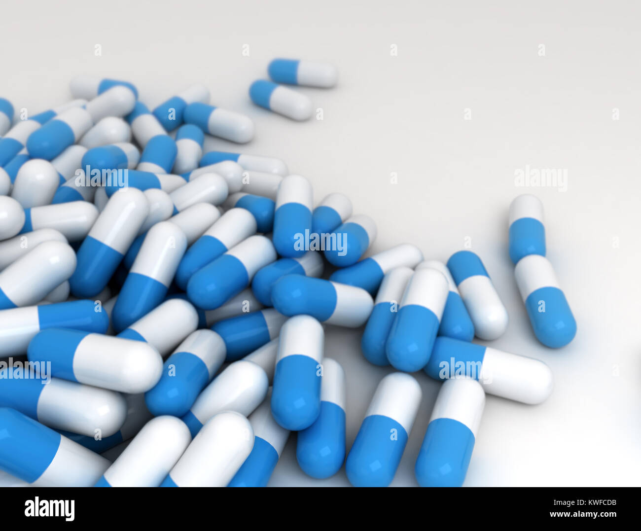 Pile medicine pills capsules on hi-res stock photography and images - Alamy