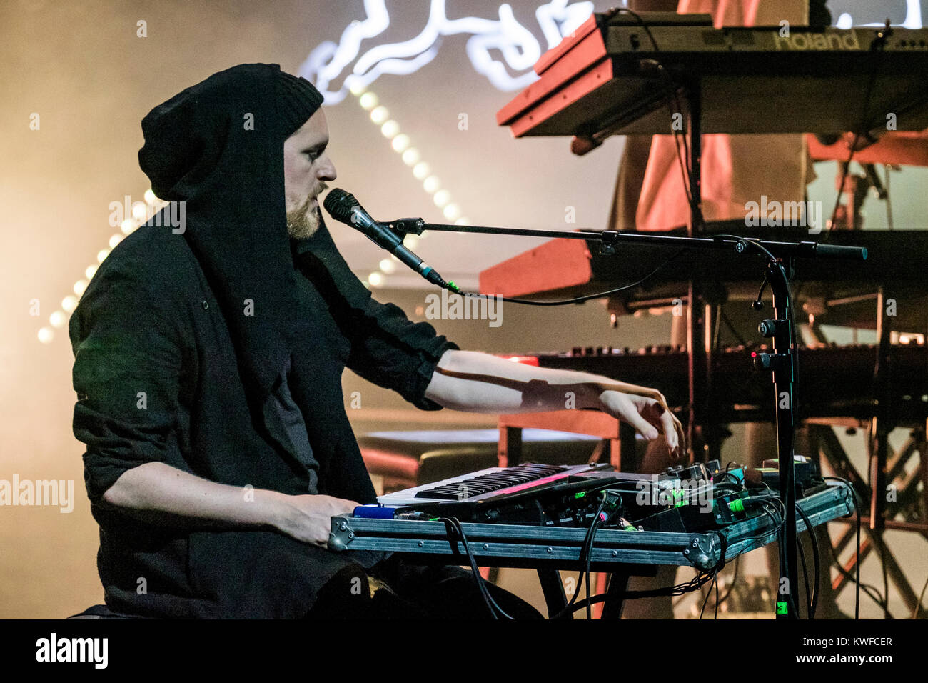 The English musician, electronic music producer and singer Christopher ...