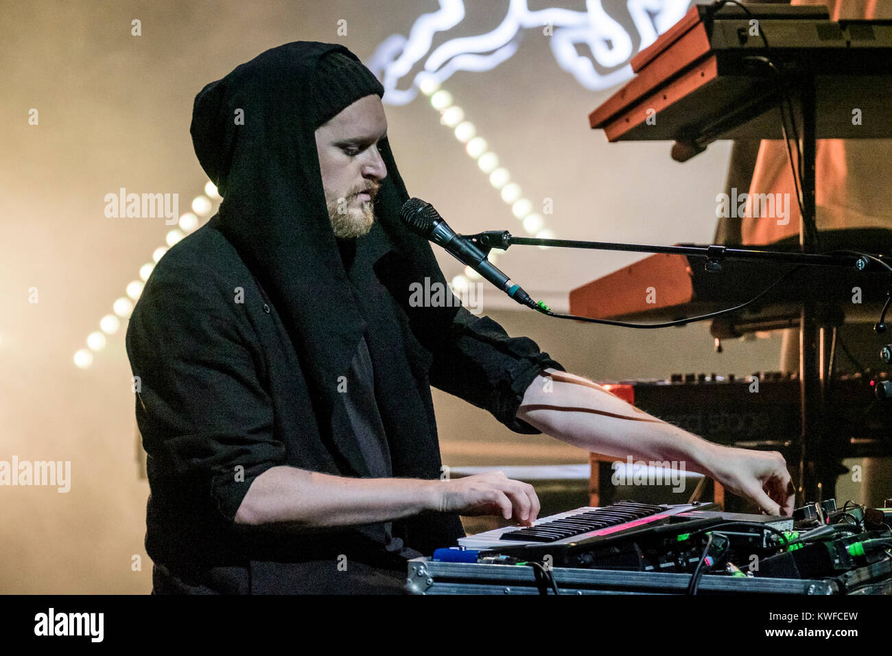 The English musician, electronic music producer and singer Christopher ...