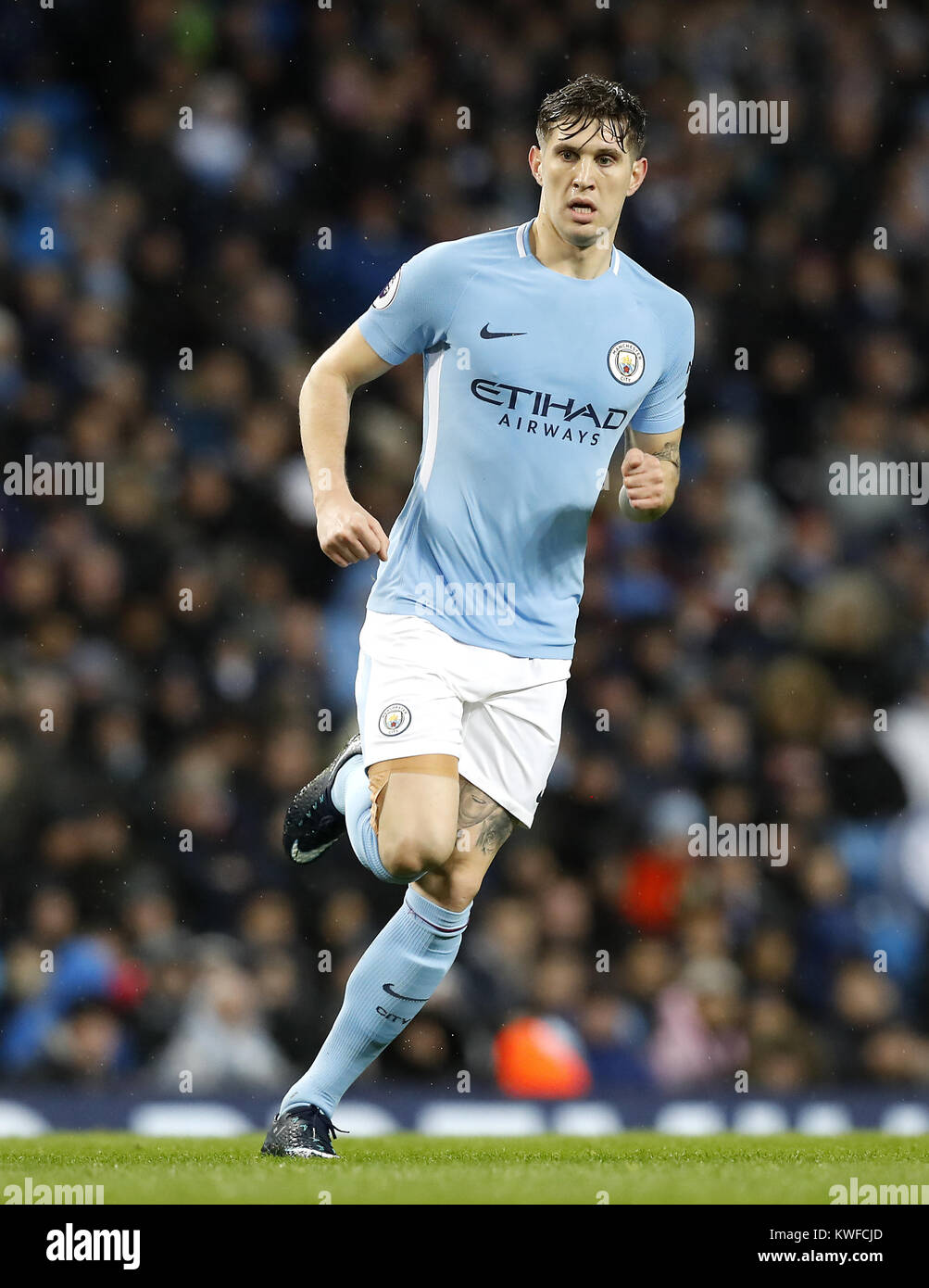 Manchester City's John Stones during the Premier League match at the ...