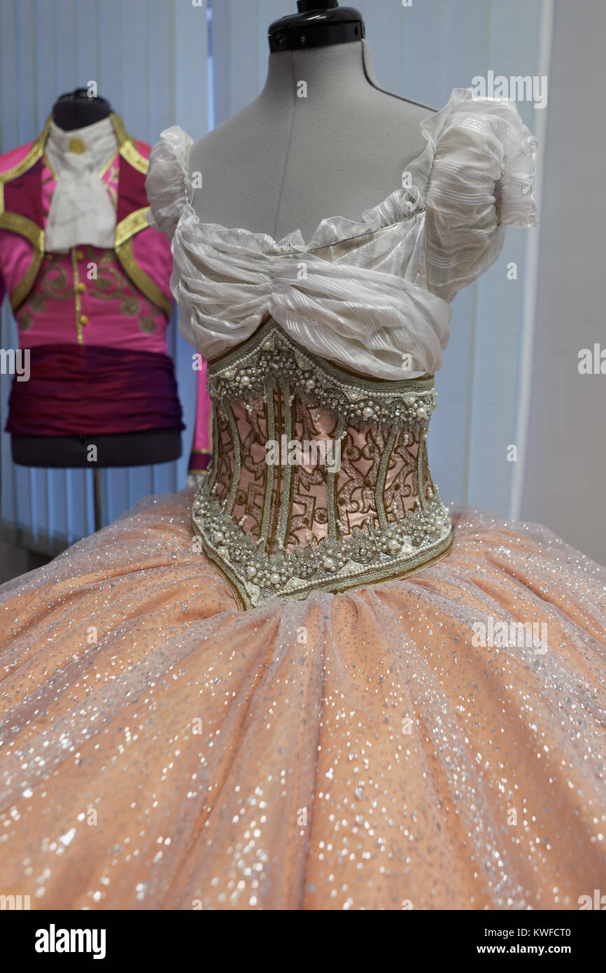 St. Petersburg, Russia - December 11, 2017: Costumes by Jerome Kaplan ...