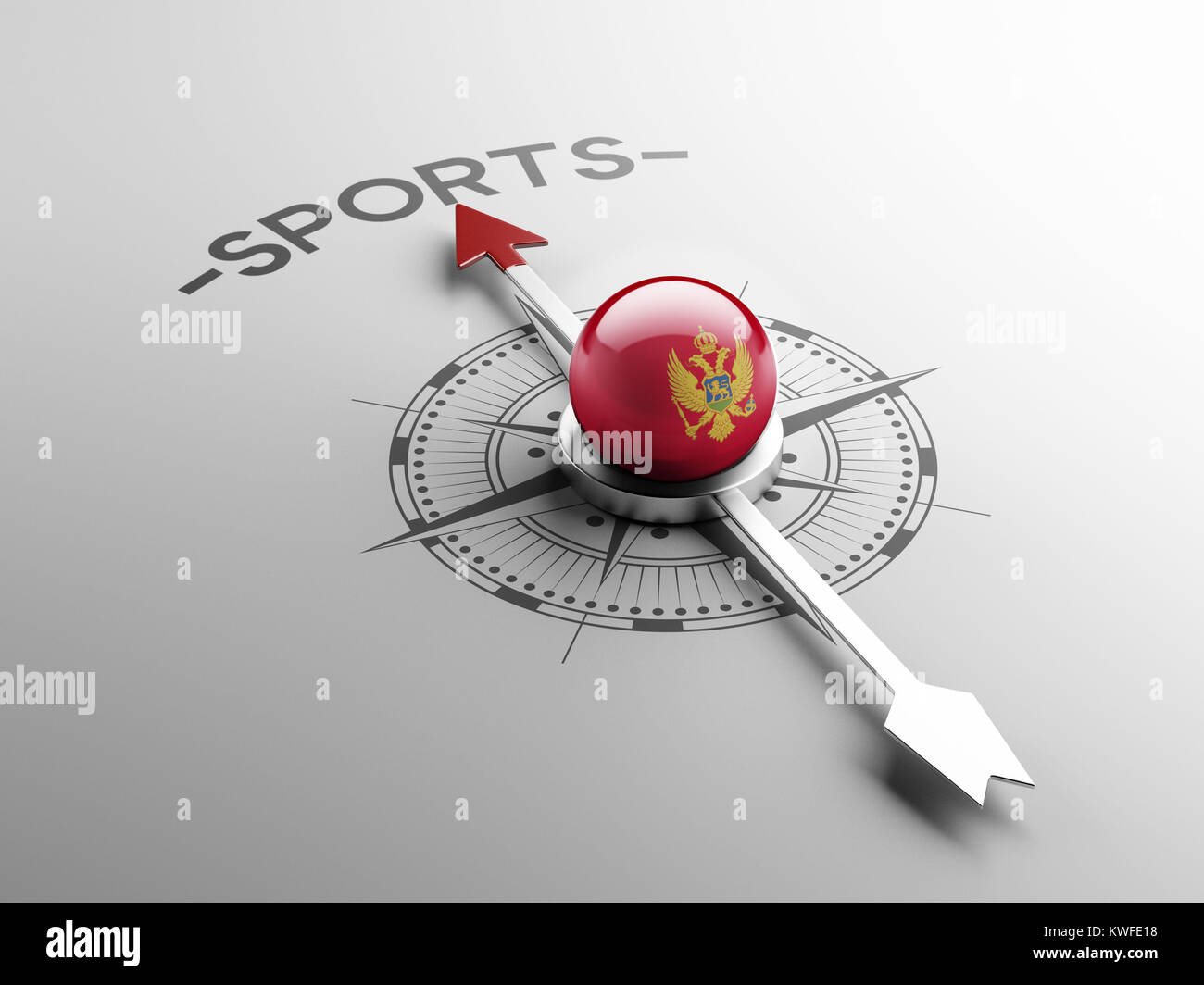 Football montenegro flag hi-res stock photography and images - Alamy