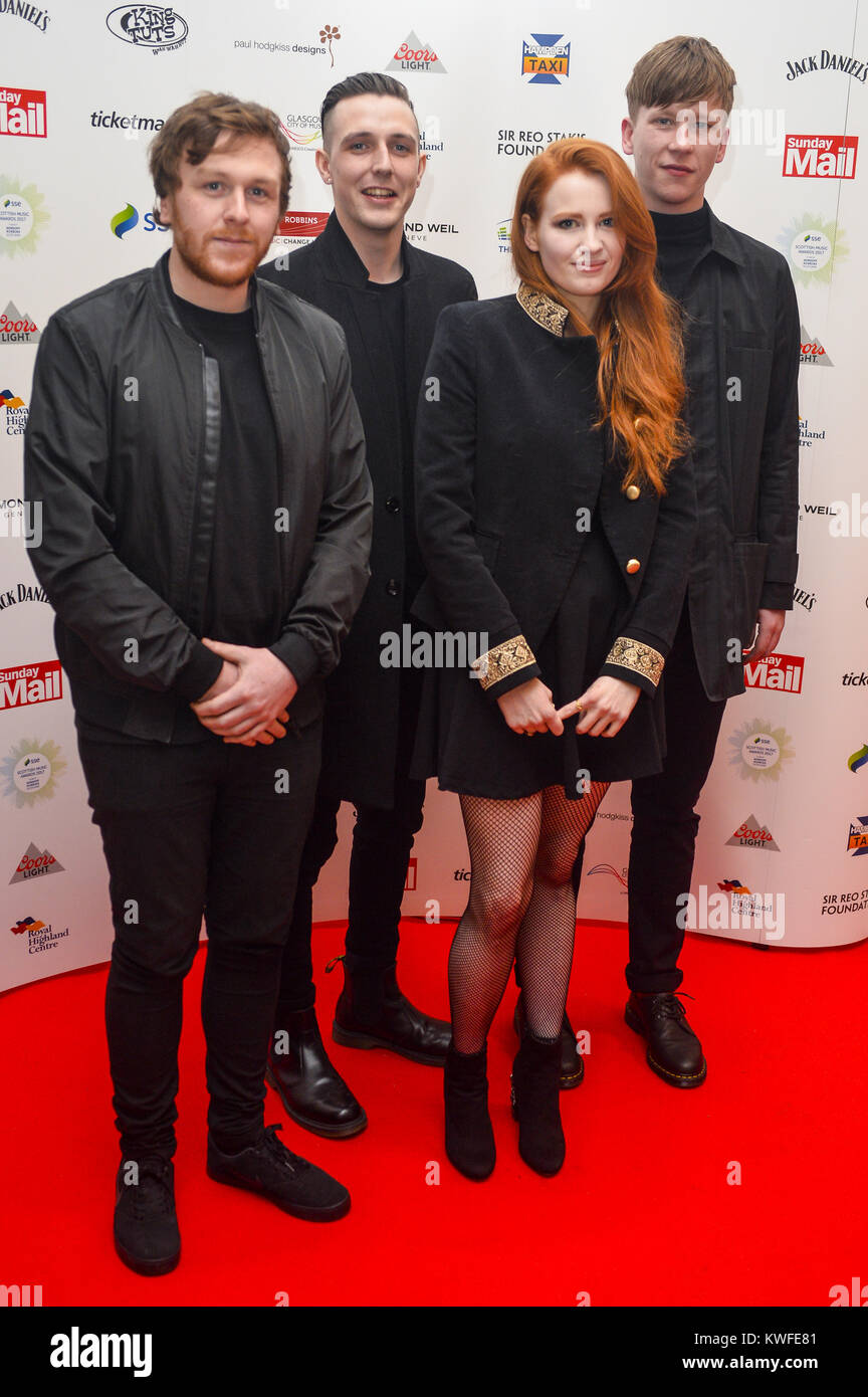 Musicians attend the 19th annual SSE Scottish Music Awards at the Old ...