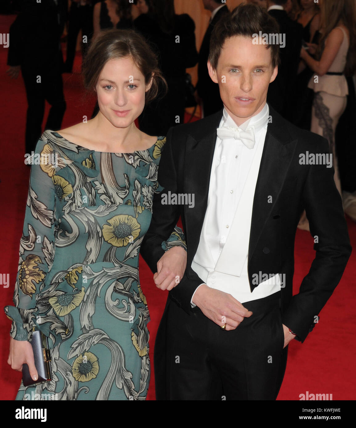 NEW YORK, NY - MAY 05: Hannah Bagshawe Eddie Redmayne attends the ...
