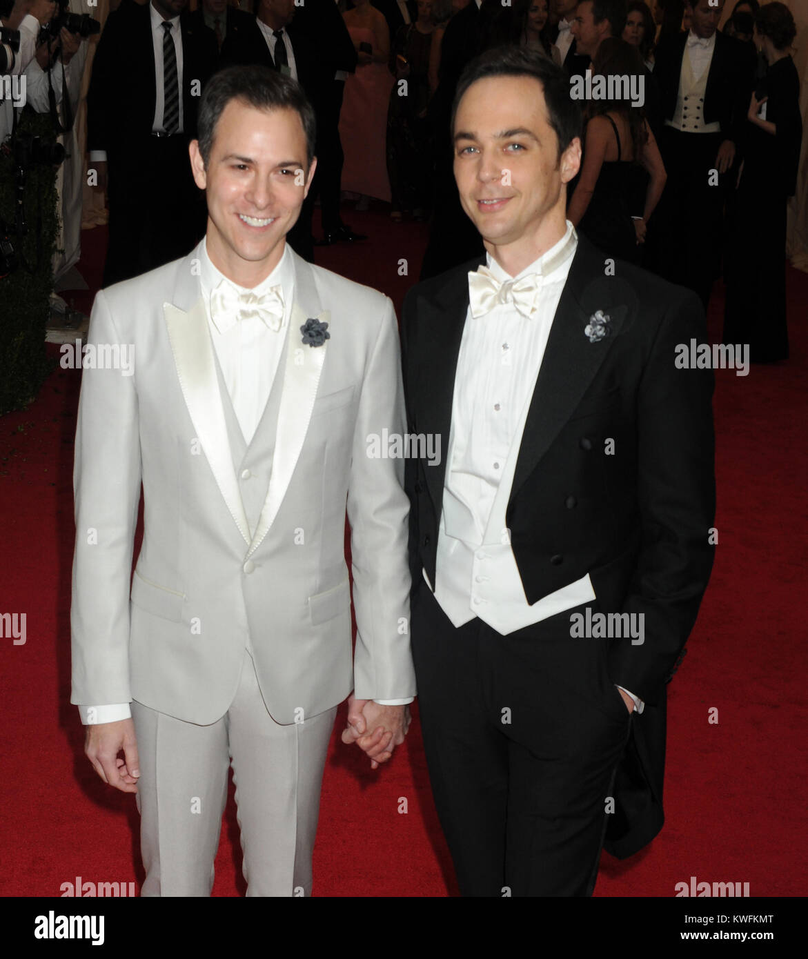 NEW YORK, NY - MAY 05: Todd Spiewak Jim Parsons attends the 'Charles ... NEW YORK, NY - MAY 05: Todd Spiewak Jim Parsons attends the 'Charles ...