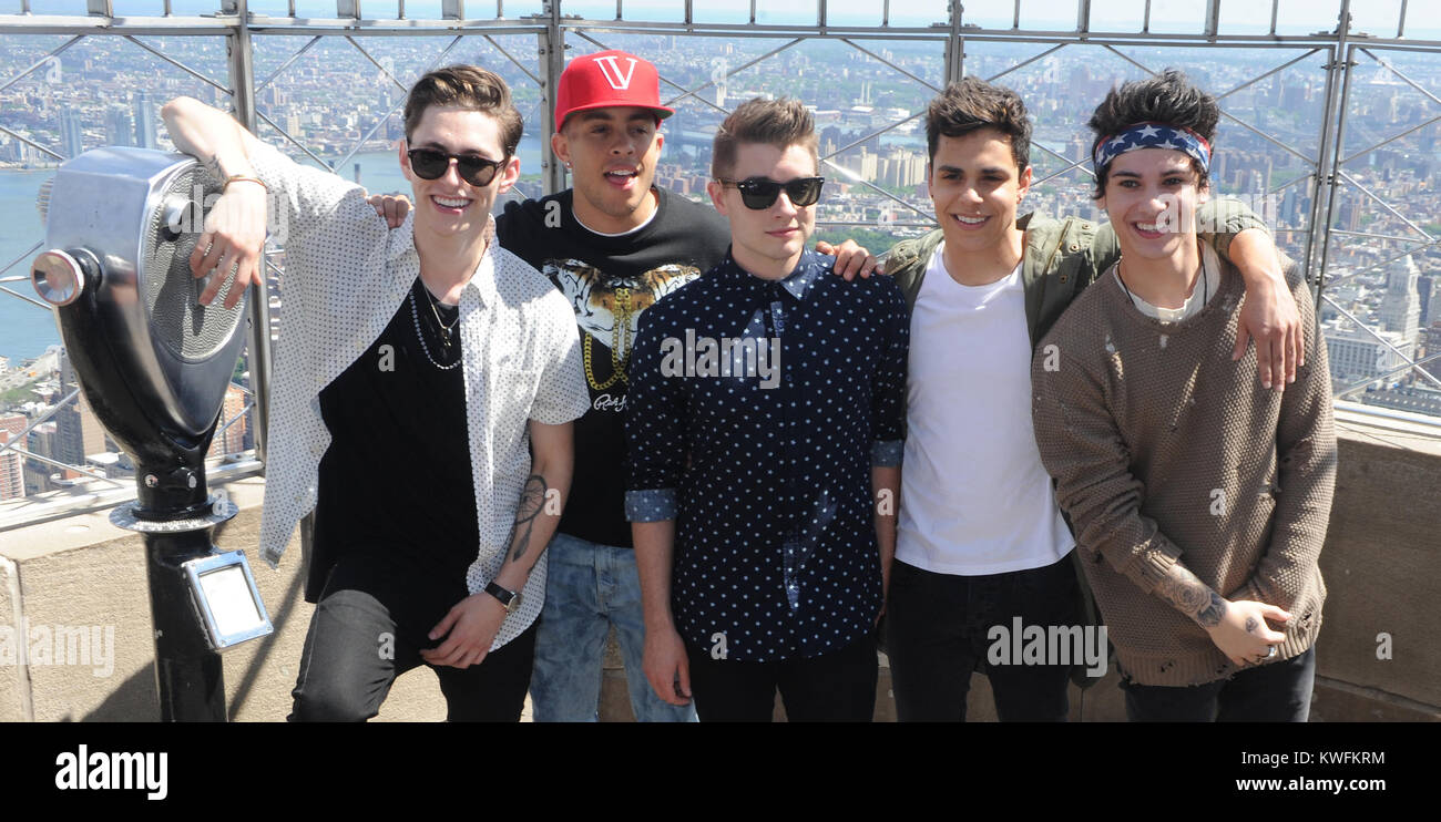 NEW YORK, NY - JUNE 05: Eric Secharia, Joey Diggs Jr., Anthony Ladao ...
