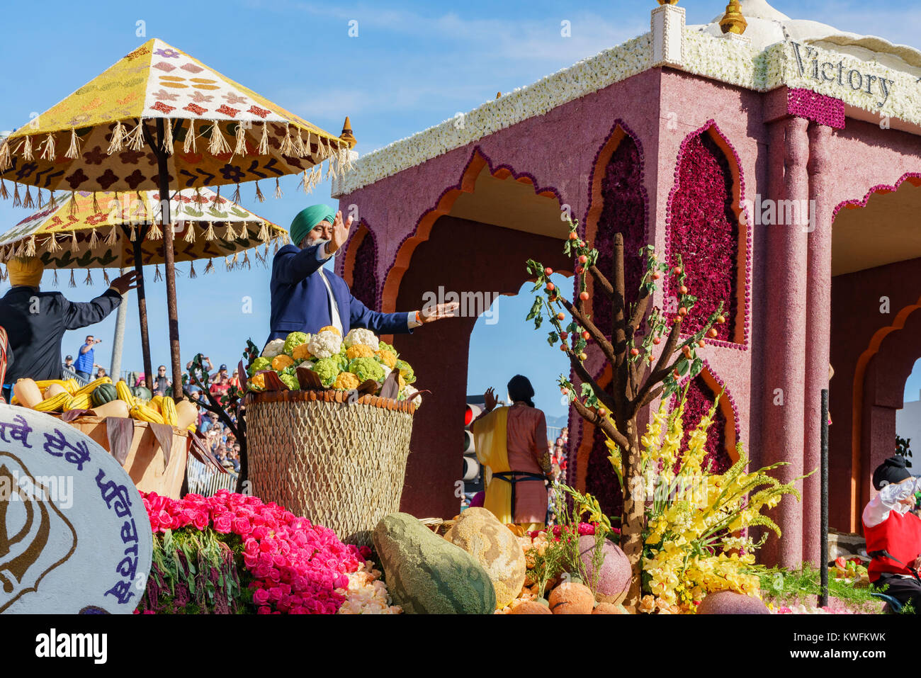 Pasadena, JAN 1: Indian style, Leishman Public Spirit Award float in ...
