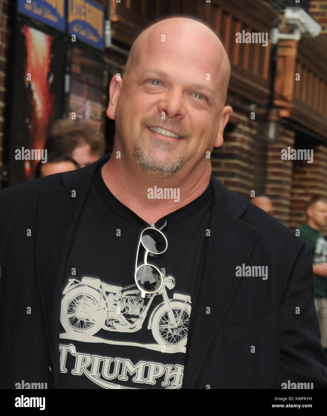 NEW YORK, NY - MAY 07: Rick Harris arrives for the 'Late Show with ...