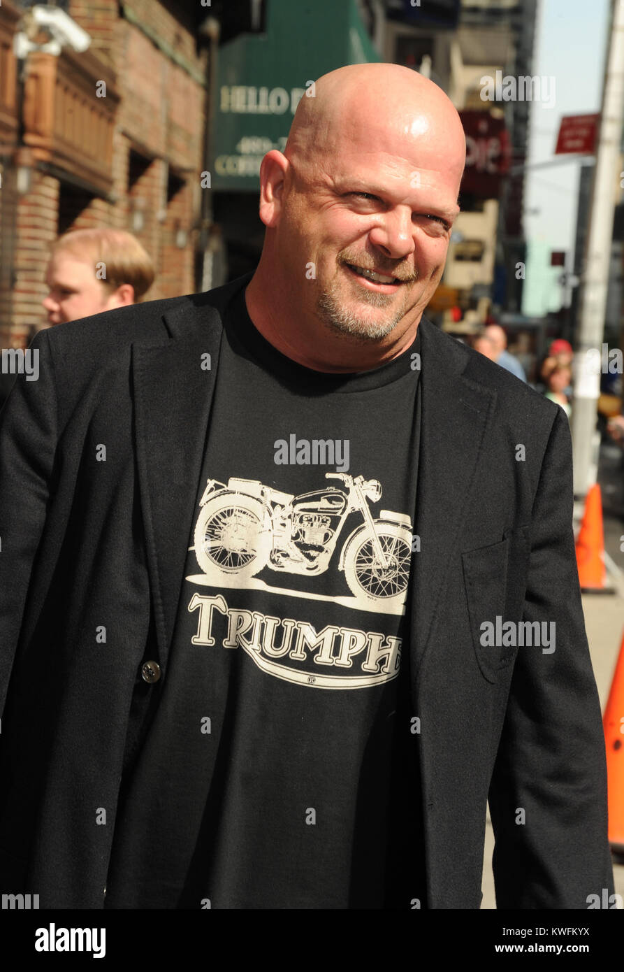 NEW YORK, NY - MAY 07: Rick Harris arrives for the 'Late Show with ...