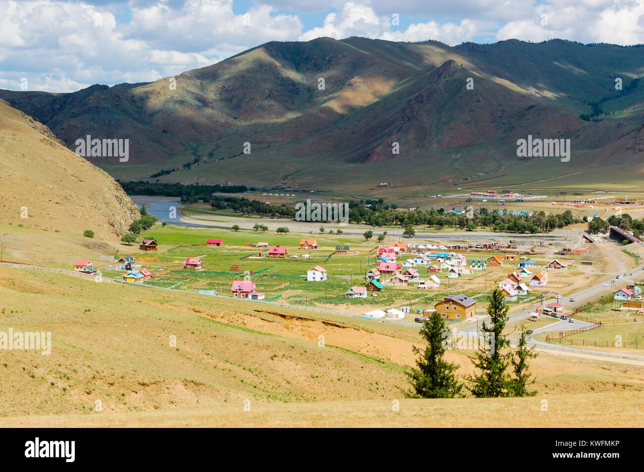 The mongolian steppe hi-res stock photography and images - Alamy