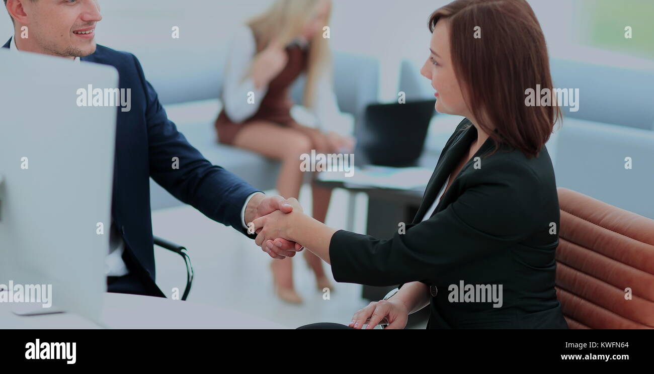 Two successful business people Stock Photo - Alamy