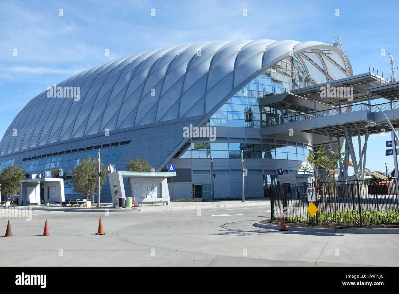 Anaheim Regional Intermodal Transit Center High Resolution Stock ...