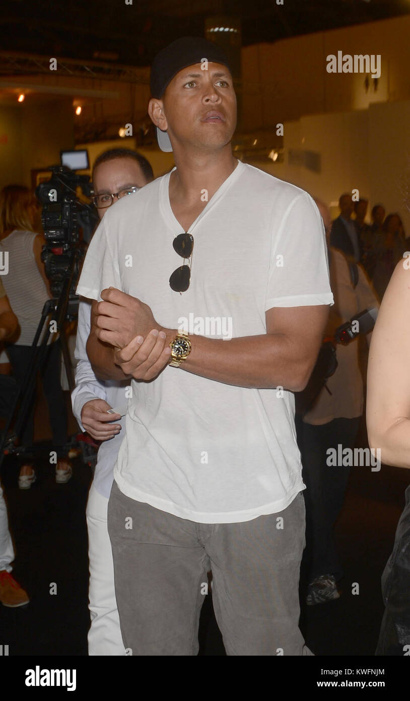 MIAMI BEACH, FL - DECEMBER 05: Alex Rodriguez Arod attends Art Basel ...