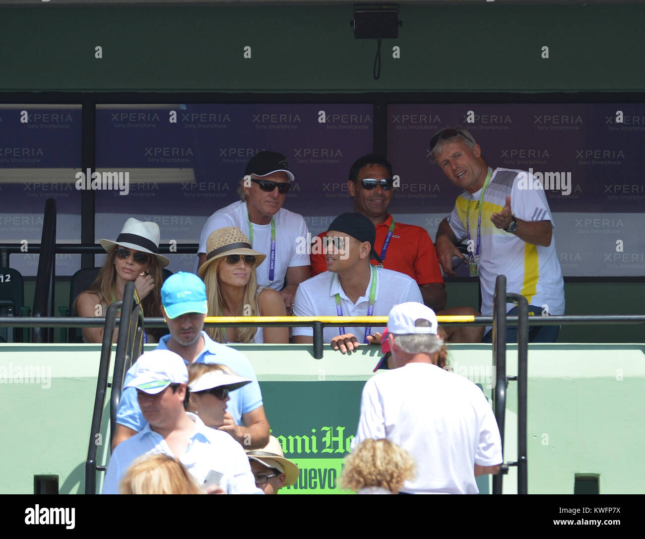 KEY BISCAYNE, FL - MARCH 24: NY Yankee Alex "Arod" Rodriguez with his ...