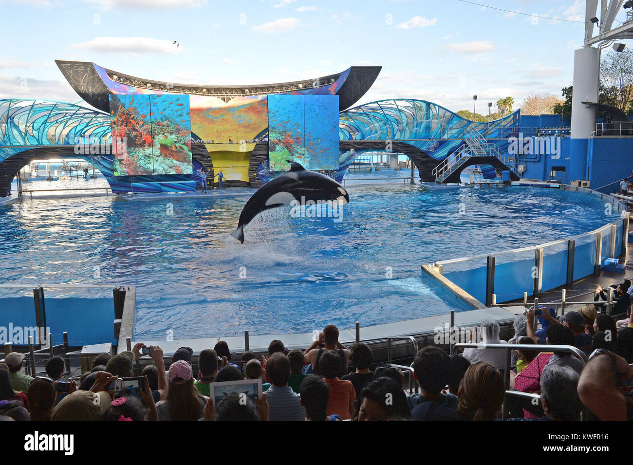 ORLANDO, FL - AUGUST 15: SeaWorld has announced a new 10 million-gallon ...