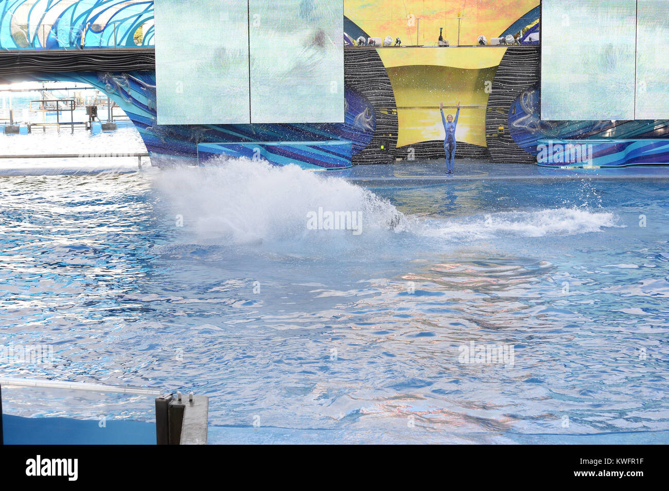 ORLANDO, FL - AUGUST 15: SeaWorld has announced a new 10 million-gallon ...
