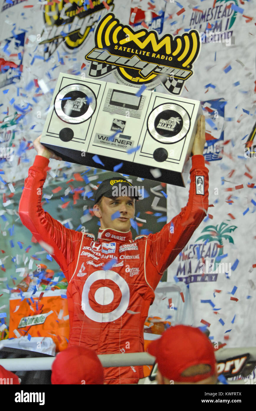 LAS VEGAS, NV - OCTOBER 16: Indianapolis 500 winner Dan Wheldon died ...