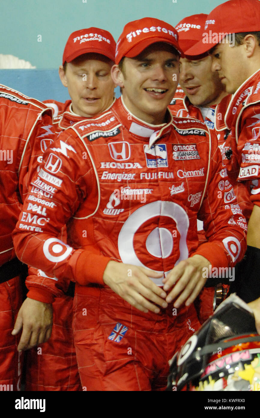 LAS VEGAS, NV - OCTOBER 16: Indianapolis 500 winner Dan Wheldon died ...
