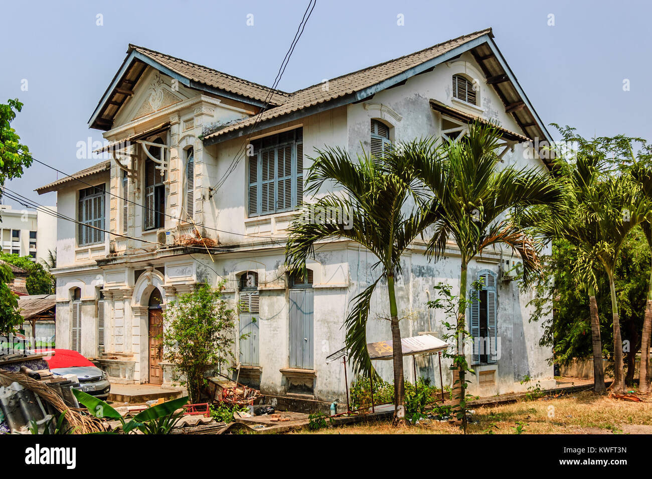 Vientiane colonial hi-res stock photography and images - Alamy