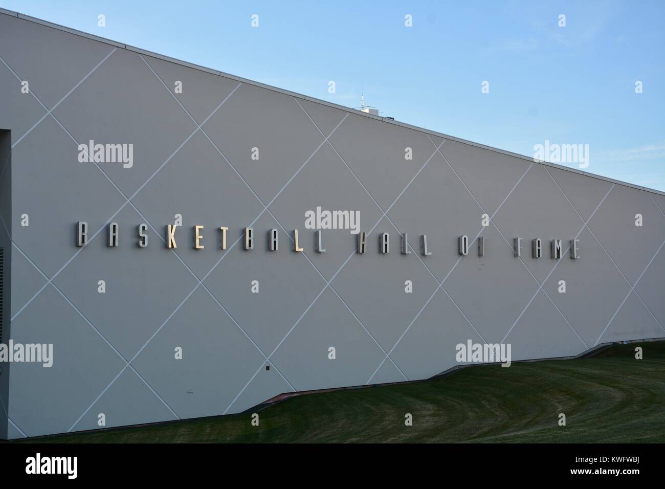 The Basketball Hall of Fame located in Springfield, Massachusetts ...