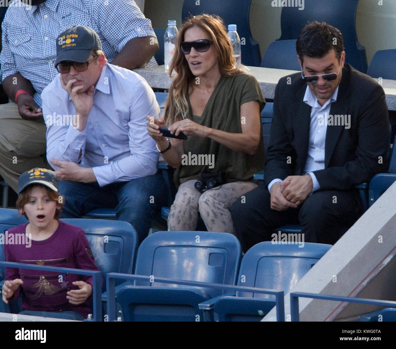 FLUSHING, NY - SEPTEMBER 08: Matthew Broderick Sarah Jessica Parker ...