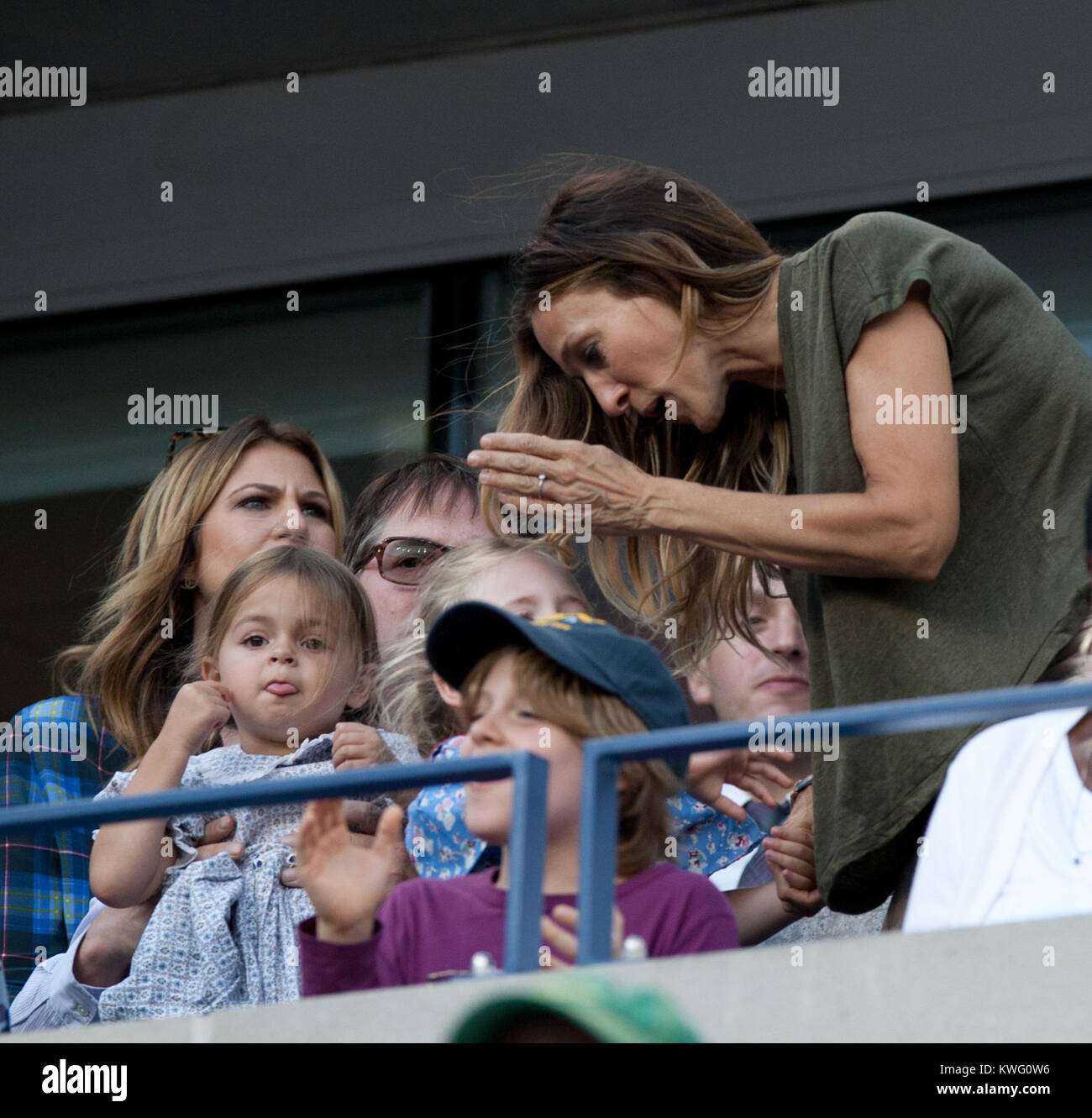 FLUSHING, NY - SEPTEMBER 08: Matthew Broderick Sarah Jessica Parker ...