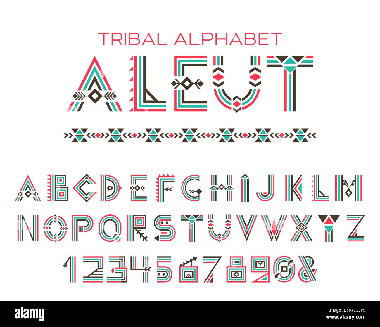 Tribal Aleut alphabet Stock Vector Image & Art - Alamy