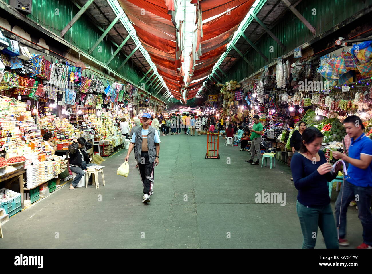 BAGUIO CITY, PHILIPPINES, DECEMBER 14, 2017, Baguio City Public Market ...