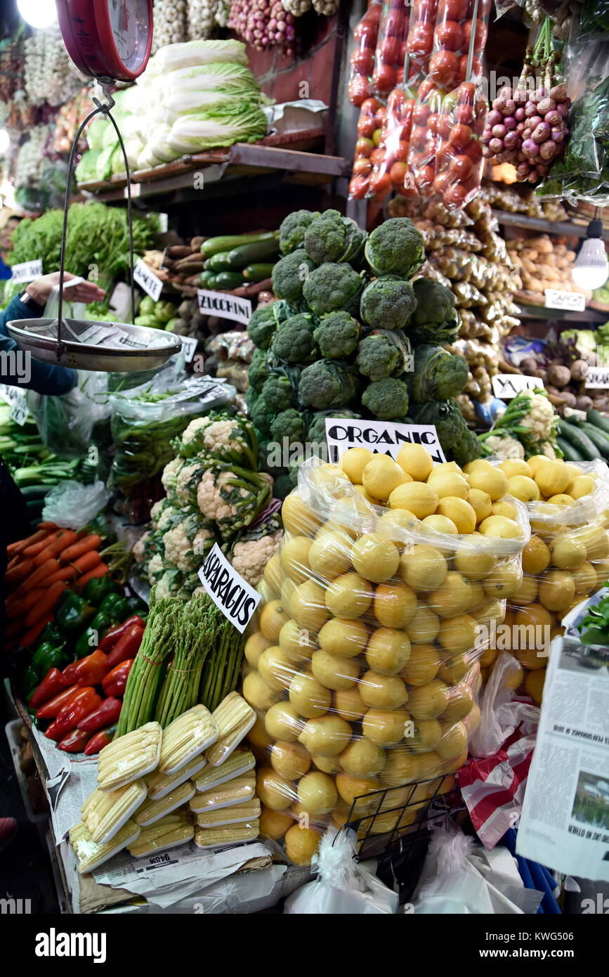 BAGUIO CITY, PHILIPPINES, DECEMBER 14, 2017, Baguio City Public Market ...