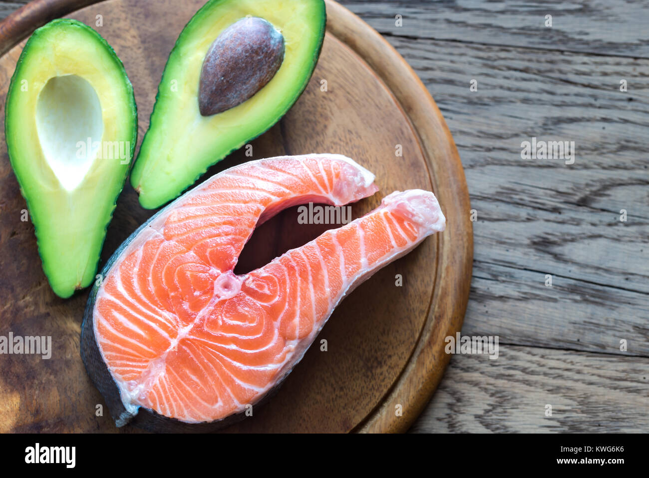 Food with healthy fats Stock Photo - Alamy
