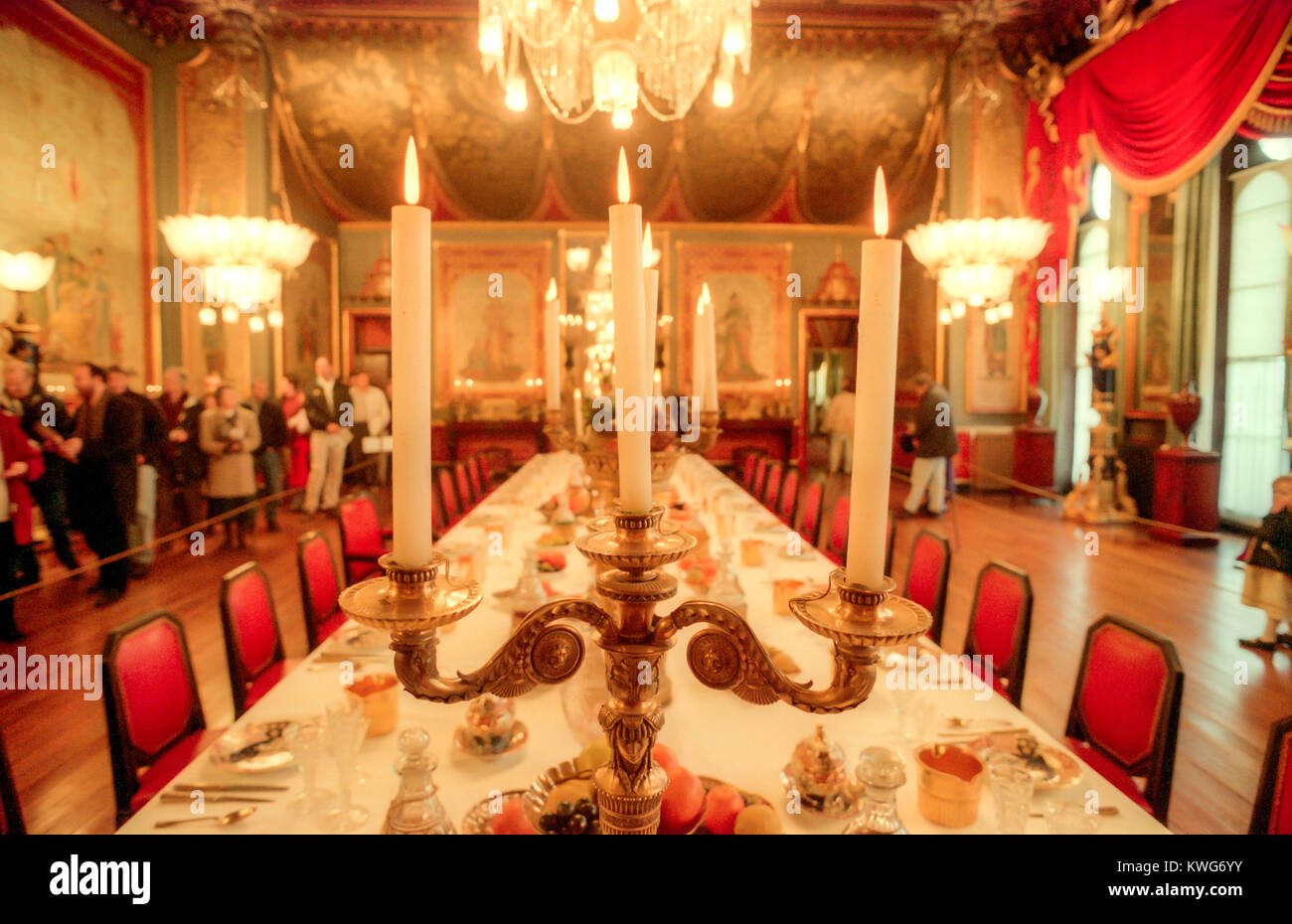 Brighton's Royal Pavilion interior shot Stock Photo - Alamy
