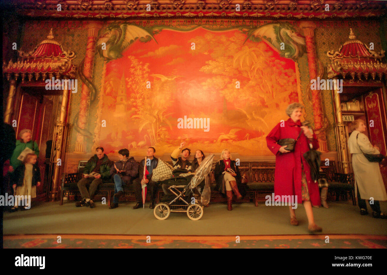 Brighton's Royal Pavilion interior shot Stock Photo - Alamy