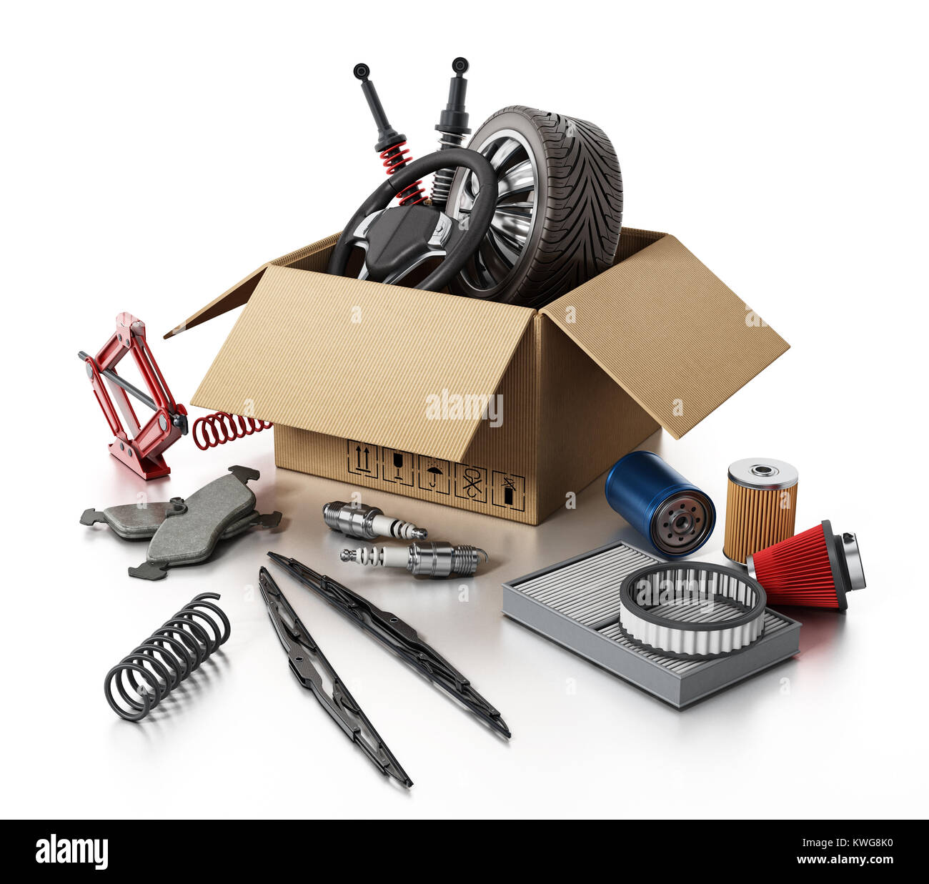 Auto spare parts hi-res stock photography and images - Alamy