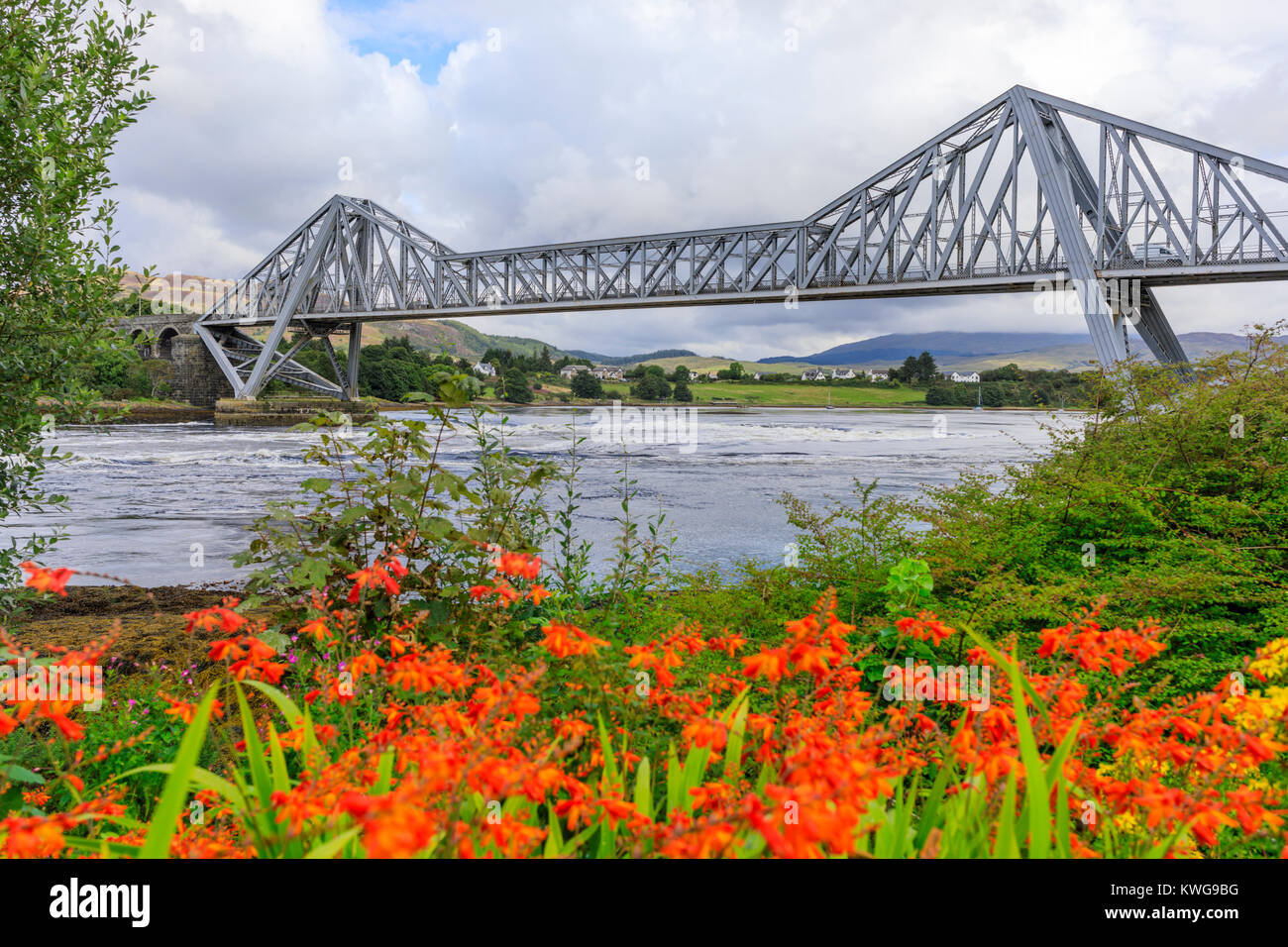 Connel bridge. Loch Etive, Scotland Stock Photo - Alamy