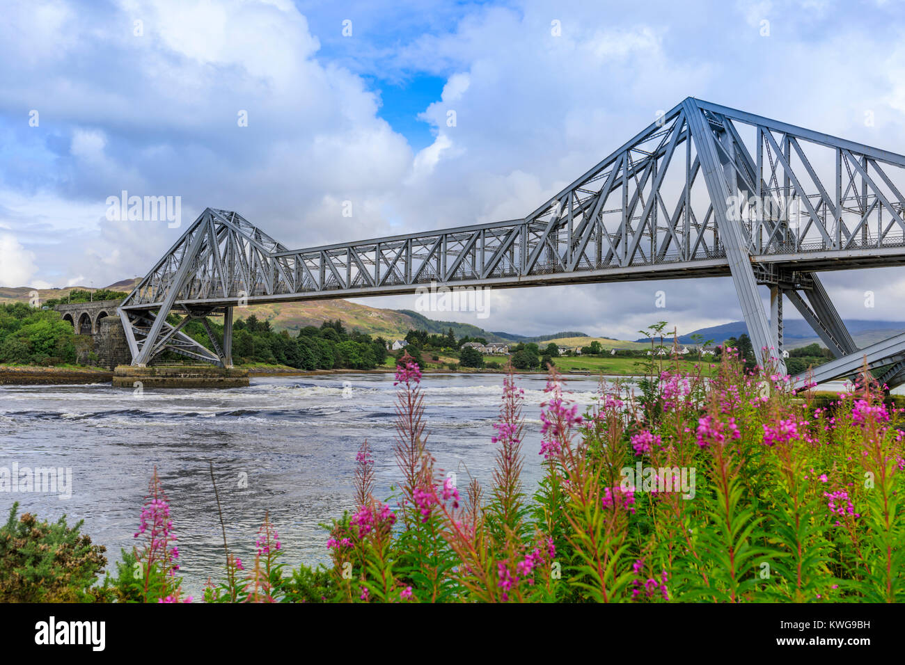 Connel bridge. Loch Etive, Scotland Stock Photo - Alamy