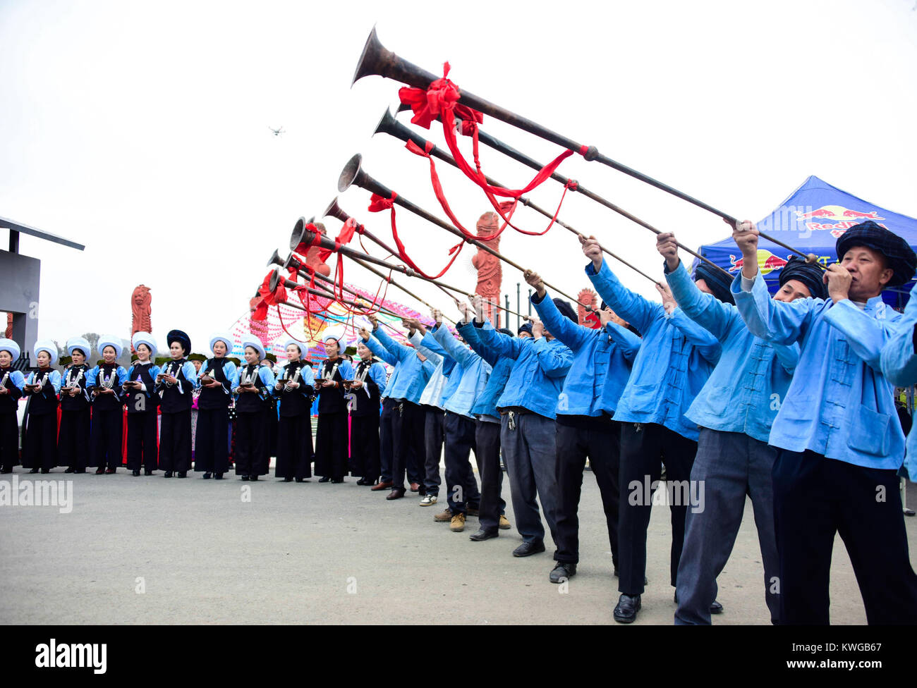 December 31, 2017 - Zhenfeng, Zhenfeng, China - Zhenfeng, CHINA-31st ...