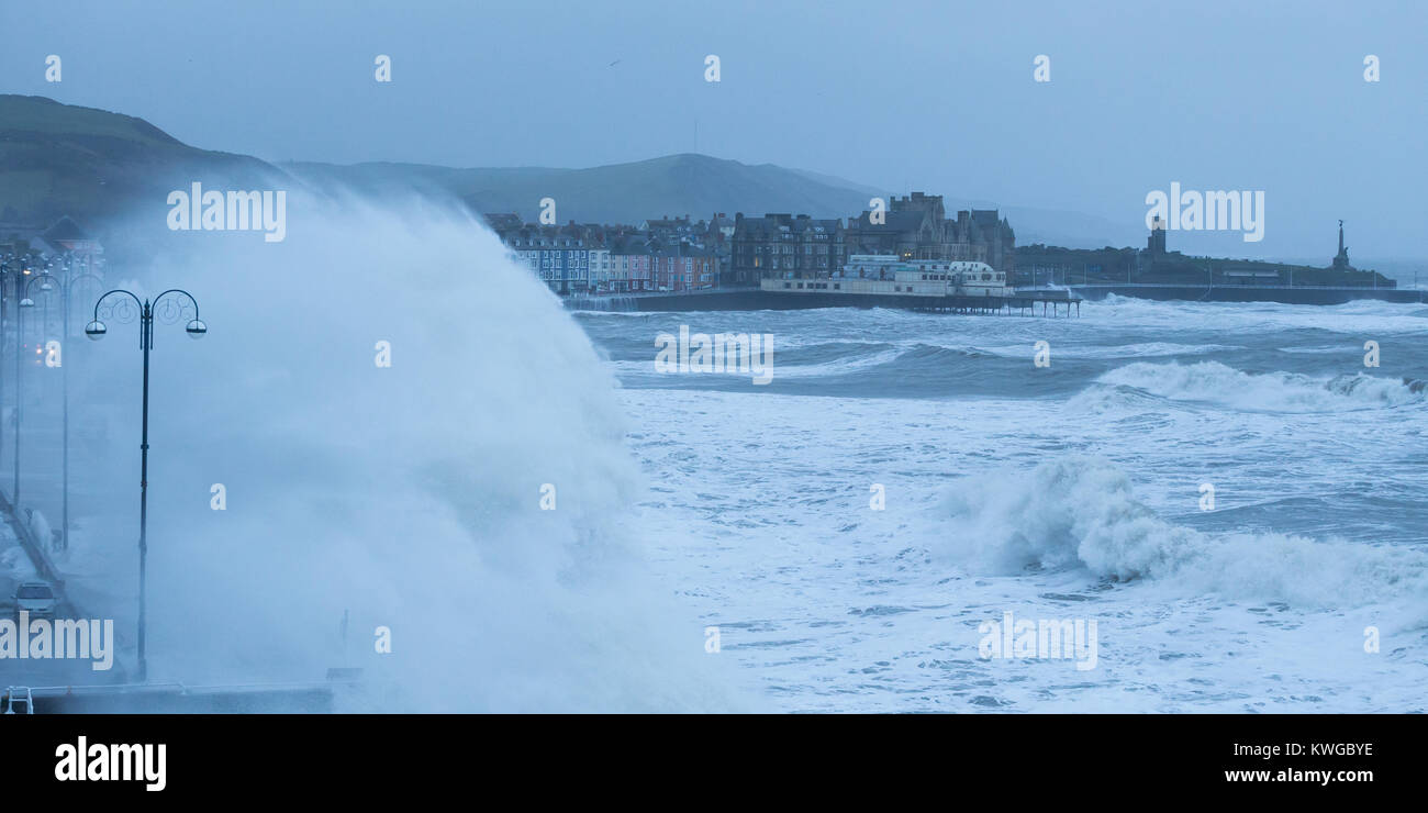 Aberystwyth weather hi-res stock photography and images - Alamy