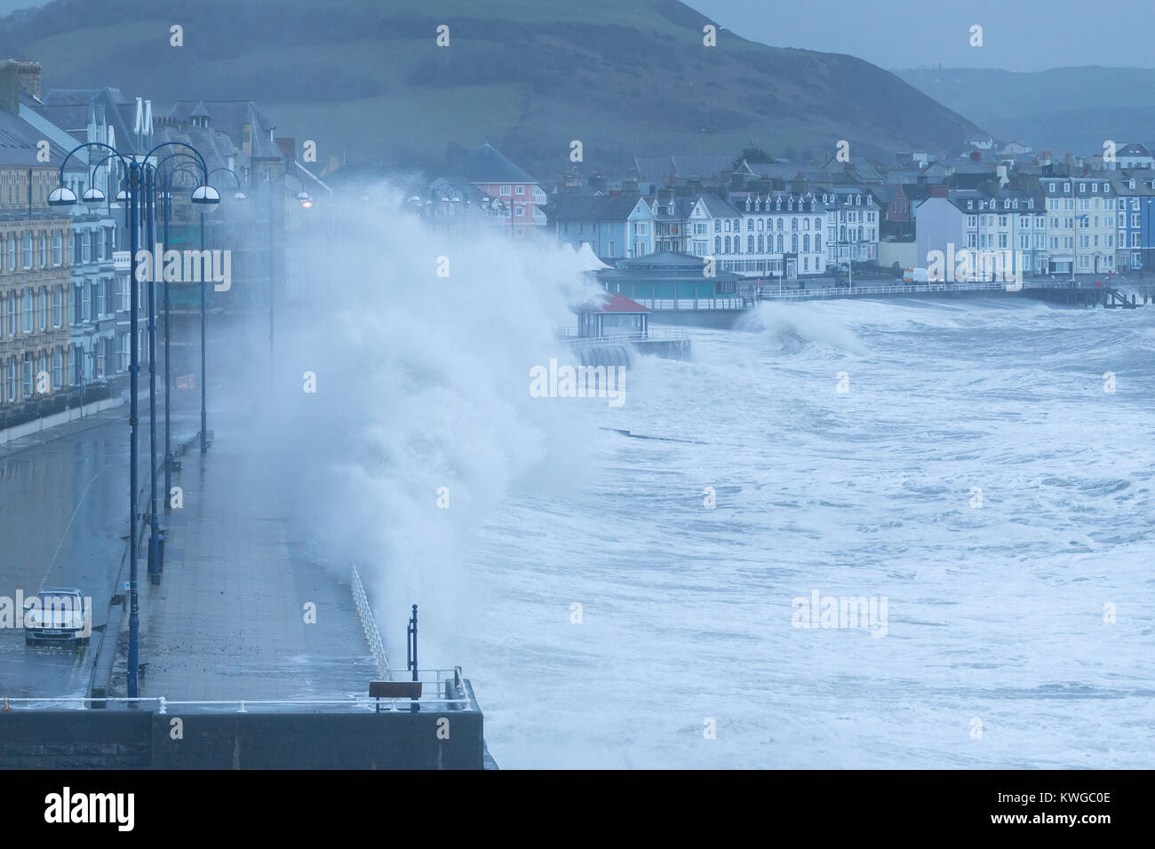 Storm aberystwyth winter hi-res stock photography and images - Alamy