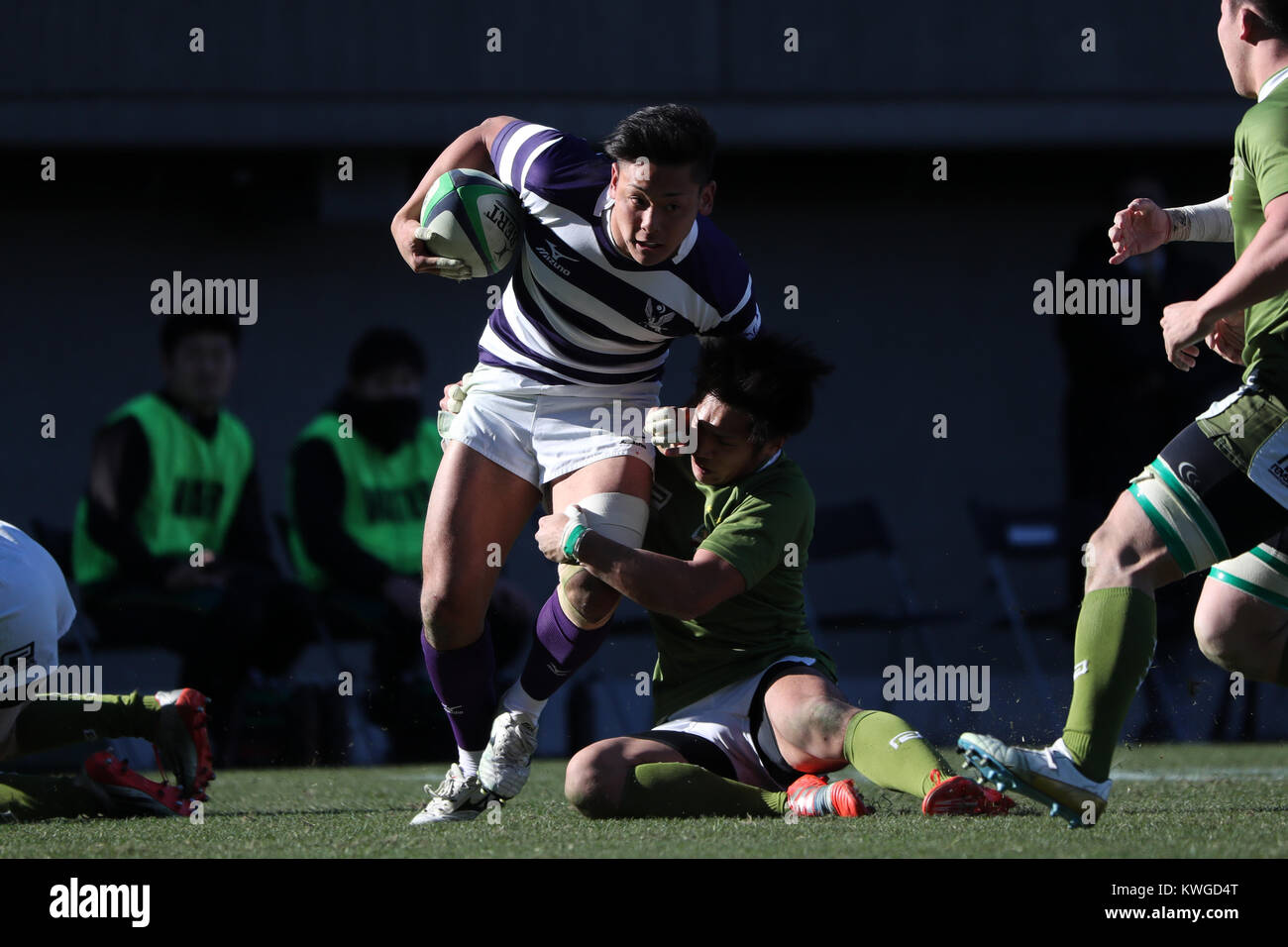 Tokyo, Japan. 2nd Jan, 2018. Yusuke Kajimura (Meiji) Rugby : All-Japan ...