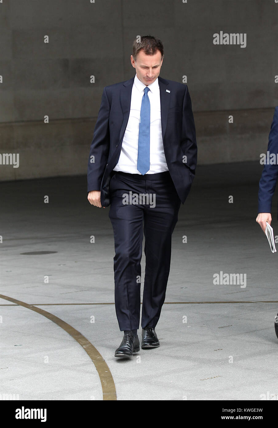 London, UK. 3rd Jan, 2018. Jeremy Hunt MP Secretary of State for Health ...