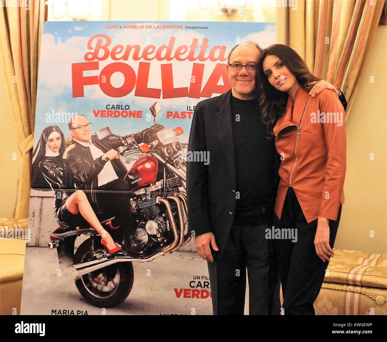 In The Picture. 3rd Jan, 2018. Carlo Verdone - Ilenia PastorelliNaples ...