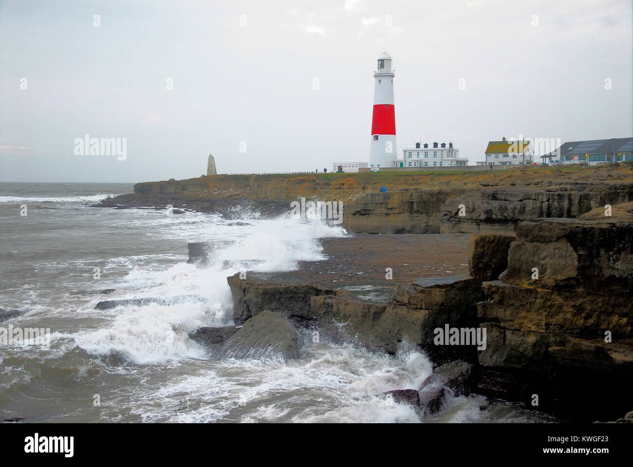 Old boat crane portland bill hi-res stock photography and images - Alamy