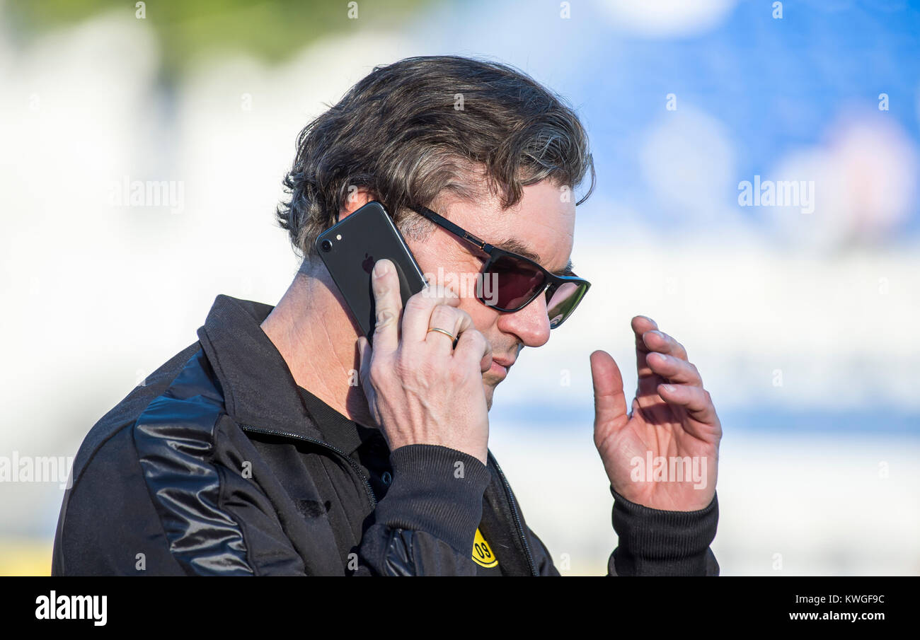 Marbella, Spain. 3rd Jan, 2018. Dortmund's sports director Michael Zorc ...